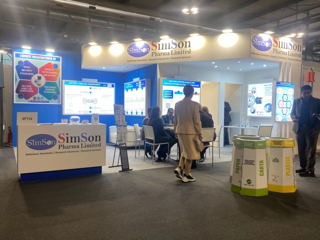 7 x 5 Two Side Open Booth in CPHI Milan : Simson Pharma - Expolens ...